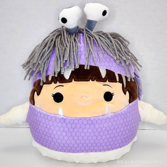 Squishmallows | Toys | Boo 8 Purple Textured Little Girl Monsters Inc ...